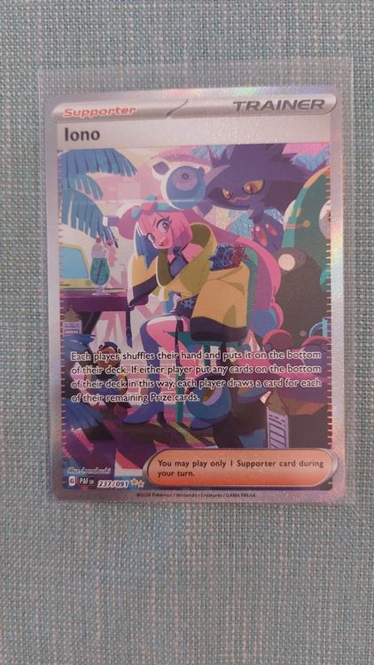 Iono SIR alt art Paldean Fates (Neu (gemäss Beschreibung)) in ...