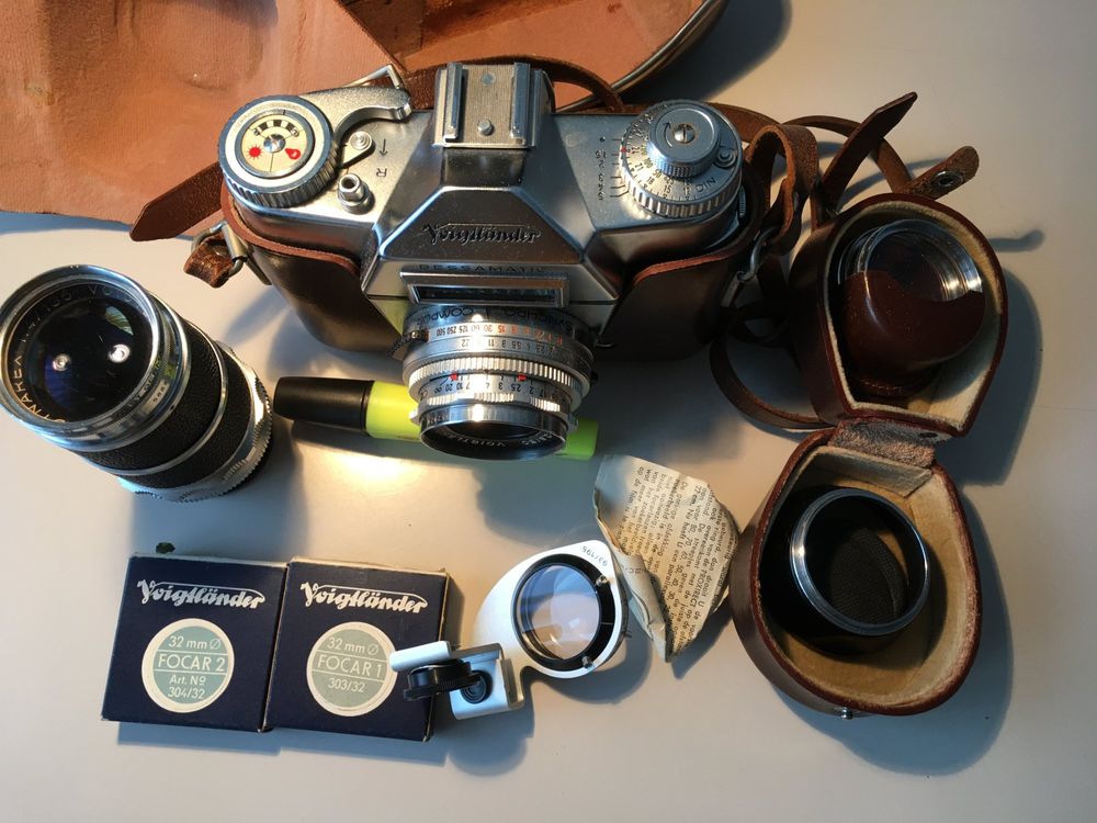 Voigtländer Bessamatic mit Zubehör A (Gebraucht) in Obfelden für CHF 34 – mit Lieferung auf ...