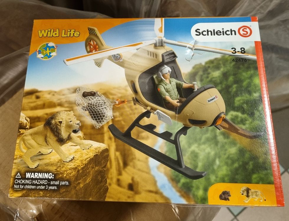 Schleich® 42476 Wild Life Helikopter Tierrettung | Kaufen auf Ricardo