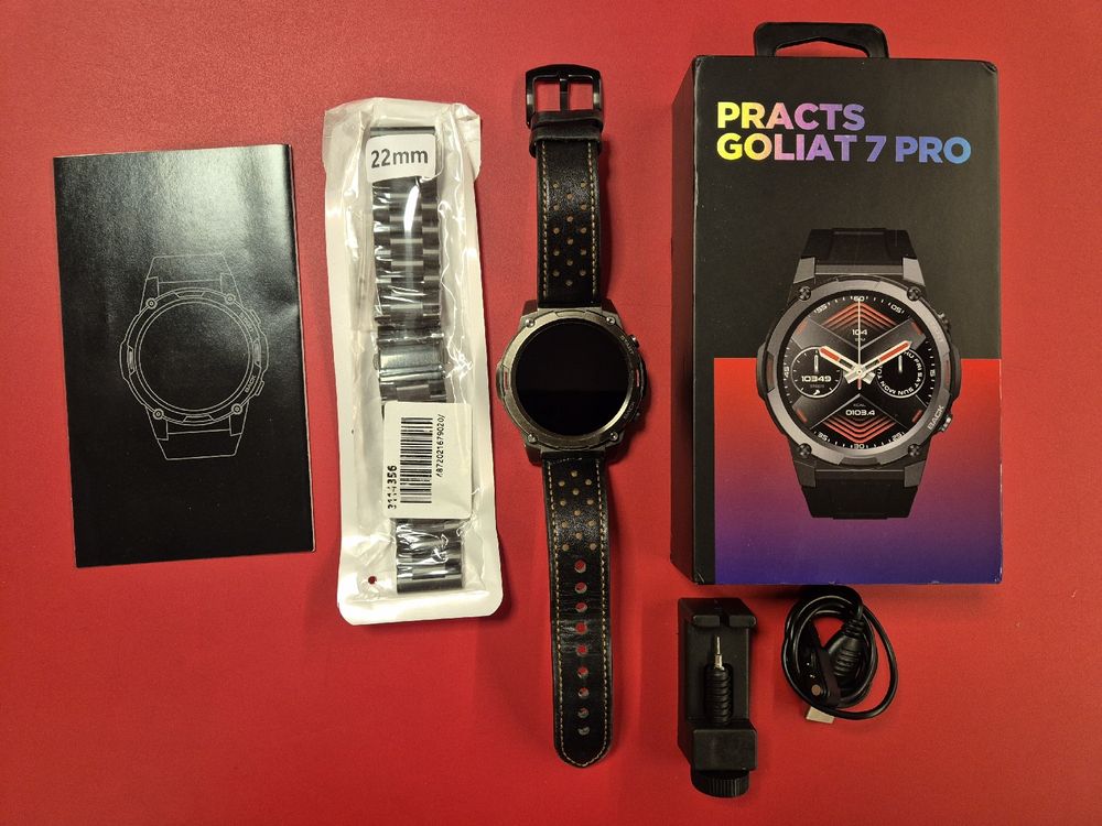 Practs Goliat 7 Pro Smartwatch - mit Zubehör! (Gebraucht) in Balterswil für CHF 49 – mit ...