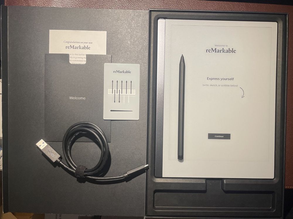 Remarkable 2 tablet with Marker Plus and Folio sleeve (Gebraucht) in ...
