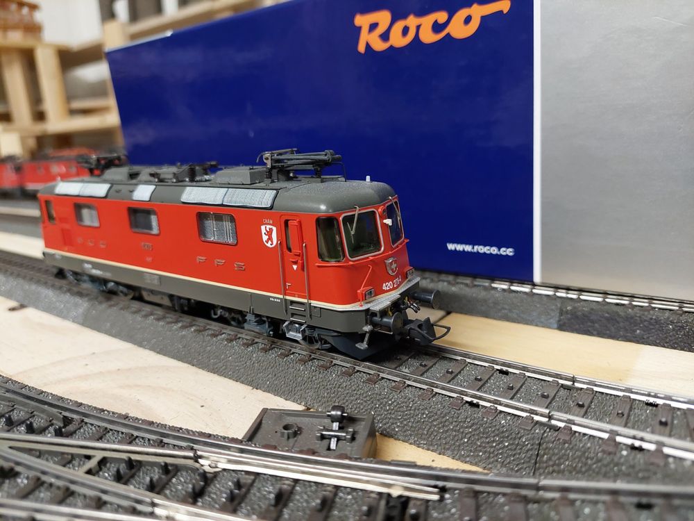 Roco Re 420 278 Cham Ho DC digital | Kaufen auf Ricardo