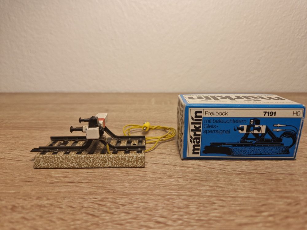 Märklin 7191 Prellbock H0 (A) (Gebraucht) in St-Aubin-Sauges für CHF 5 ...