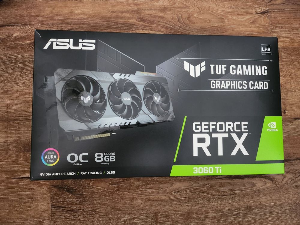 Nvidia GeForce RTX 3060 Ti ASUS TUF GAMING OC EDITION (Gebraucht) in ...