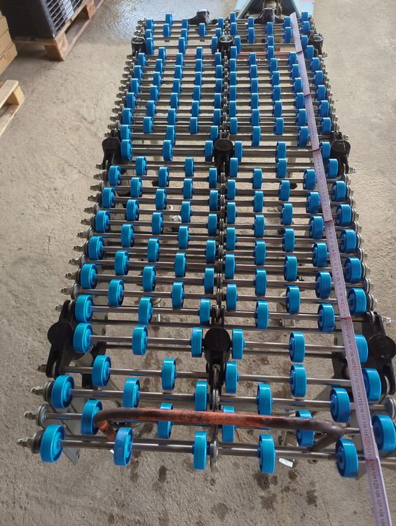 Flexibles Rollenband, Förderband, Rollbahn, Röllchenbahn (Gebraucht) in ...
