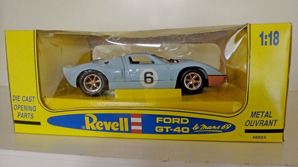 Ford GT40 Le Mans 69 1/18 Revell NEU Box | Kaufen auf Ricardo