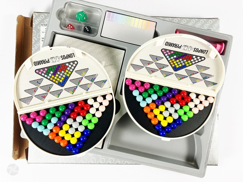 LONPOS 4D Pyramid Puzzle Brain Game Spiel OVP komplett | Acheter sur ...