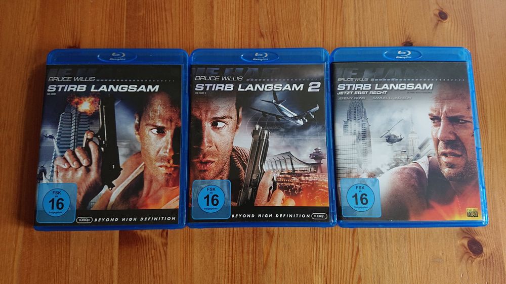 STIRB LANGSAM 1 bis 5 auf Blu-Ray mit Bruce Willis (Gebraucht) in Wilderswil für CHF 25.9 – mit ...