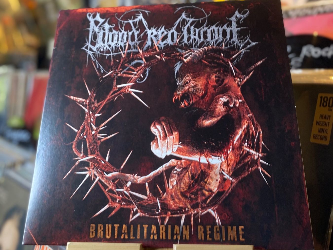BLOOD RED THRONE - BRUTALITARIAN REGIME...OG NL 2014...NM/NM (D ...