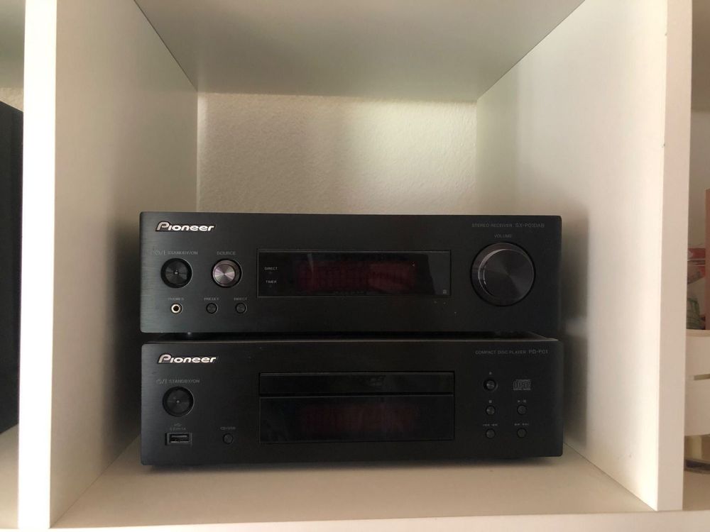 Stereoanlage Pioneer mit 2 Lautsprecher | Kaufen auf Ricardo