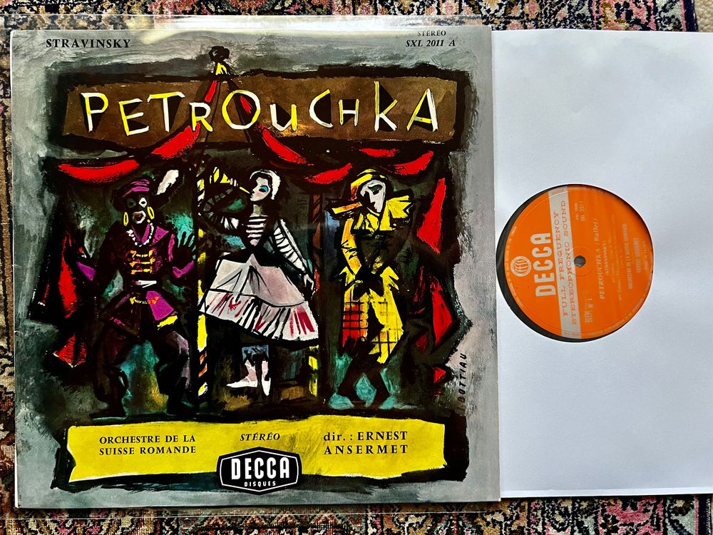 Stravinsky Ansermet – Petrouchka France Decca SXL 2011 LP 🛀 (Neu ...