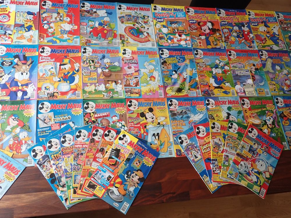 antike MICKY MAUS Comic Hefte Jahrgang 1995 Disney Spielzeug | Kaufen auf Ricardo