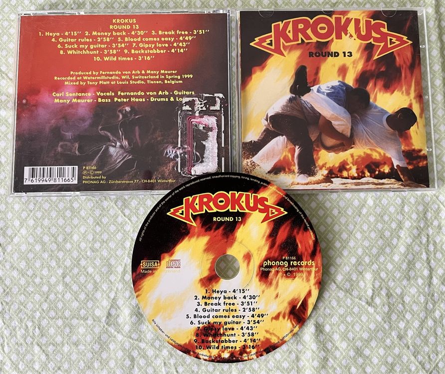 KROKUS - ROUND 13 - CD (Gebraucht) in Riehen für CHF 8 – mit Lieferung ...