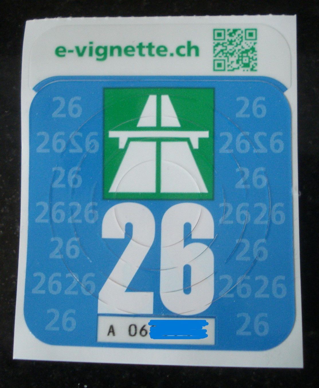 Autobahn-Vignette 2026 (Neu und originalverpackt) in Urdorf für CHF 25 ...