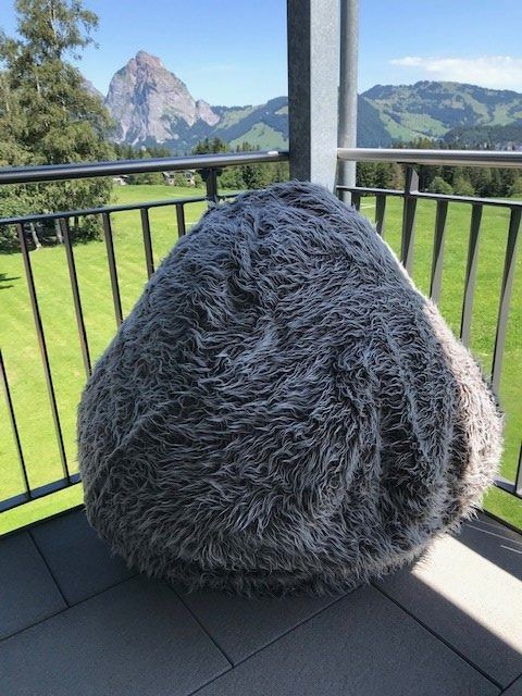 Sitzsack Fatsak/Vetsak FS600 Flokati Grey &Noodle/Kopfkissen | Kaufen ...