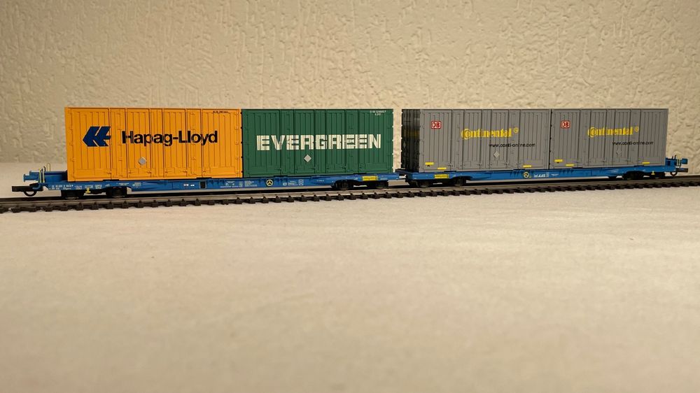 Brawa 2300 - AAE Container-Doppelwagen „megafret“ (Neu und ...