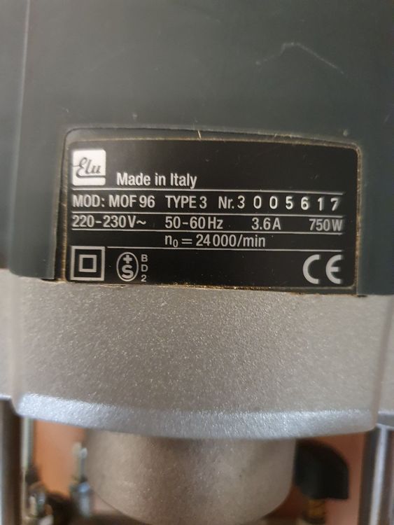 ELU OBERFRÄSE MOF 96 (Gebraucht) in Merenschwand für CHF 130 – mit ...