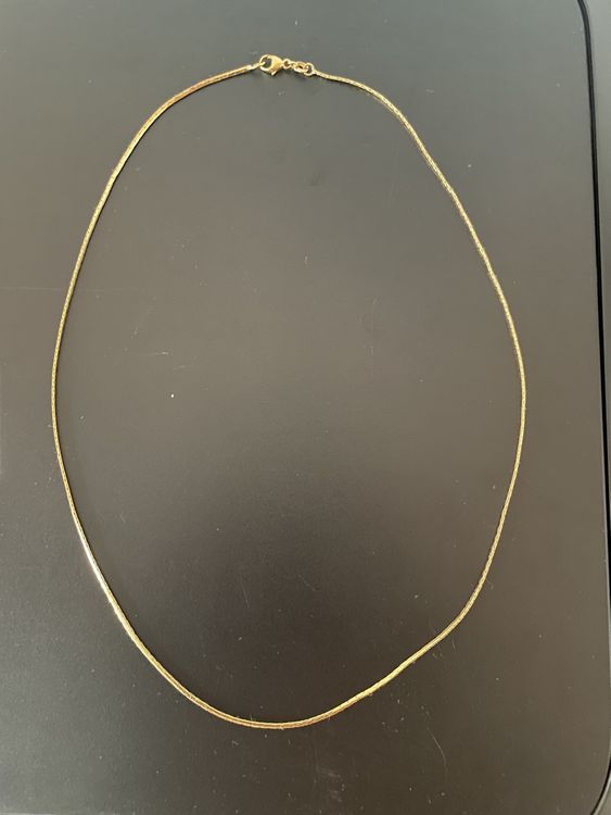 Elegante Goldkette 18 Karat, sehr fein (Gebraucht) in Flums für CHF 520 ...
