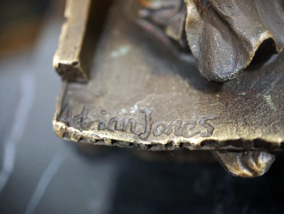 BRONZE SKULPTUR SIEGESGÖTTIN NIKA STREITWAGEN MYTHOLOGIE (Gebraucht) in Vettweiß für CHF 402 ...