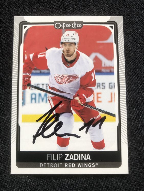 Filip Zadina HCD NHL Hockey Card signiert (Gebraucht) in Meierskappel ...