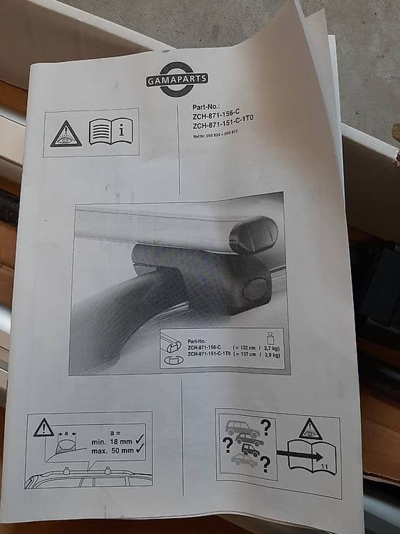 Grundträger GP ZCH 871 151 C 1T0 für VW Touran (Gebraucht) in Widnau ...