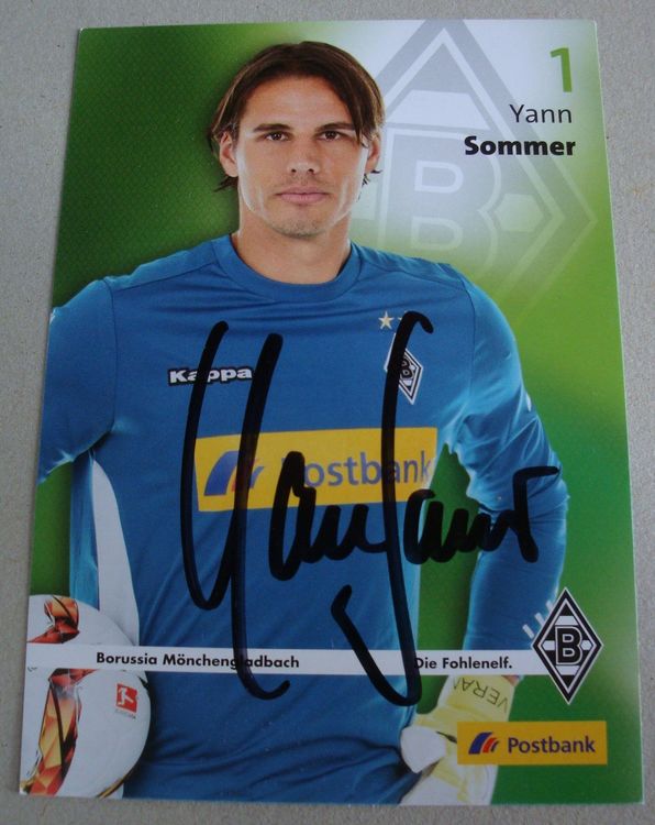 Yann Sommer - AK - Autogramm - Fussball Schweiz | Kaufen auf Ricardo