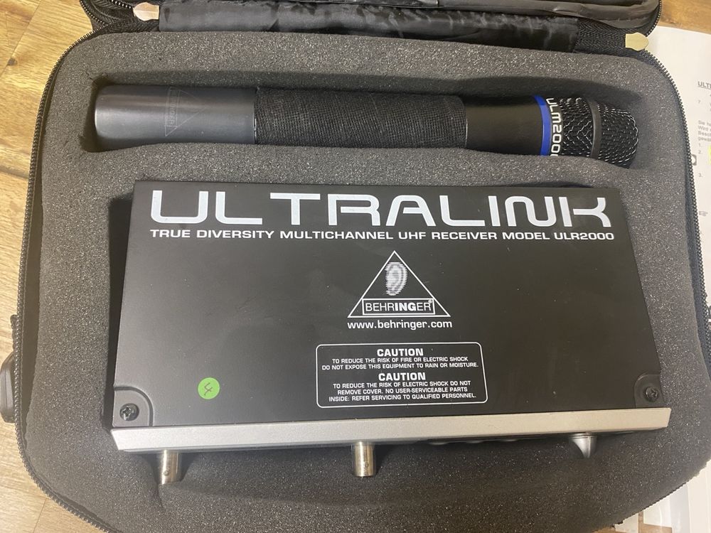 Behringer Ultralink UL2000 Wireless Microphone System (Gebraucht) in ...