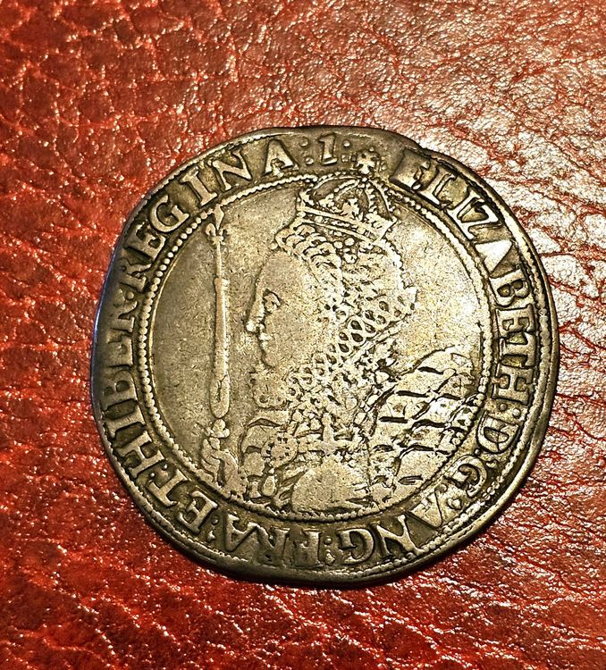 1601 Elizabeth 1 Crown England 42mm Silver Tres Rare | Kaufen auf Ricardo