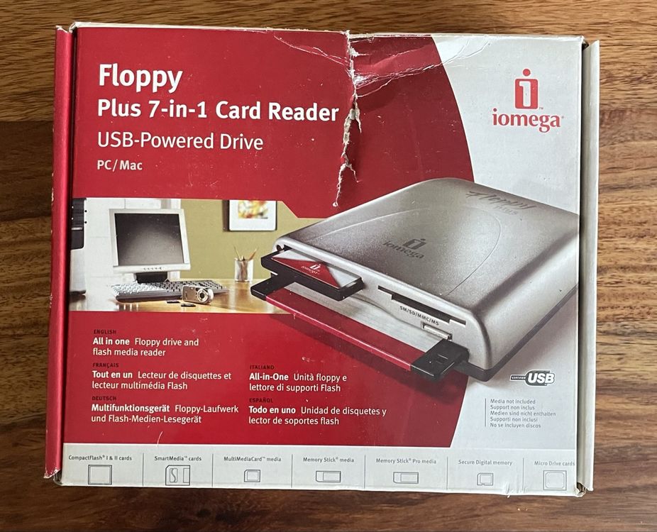 IOMEGA- FLOPPY CARD READER | Kaufen auf Ricardo