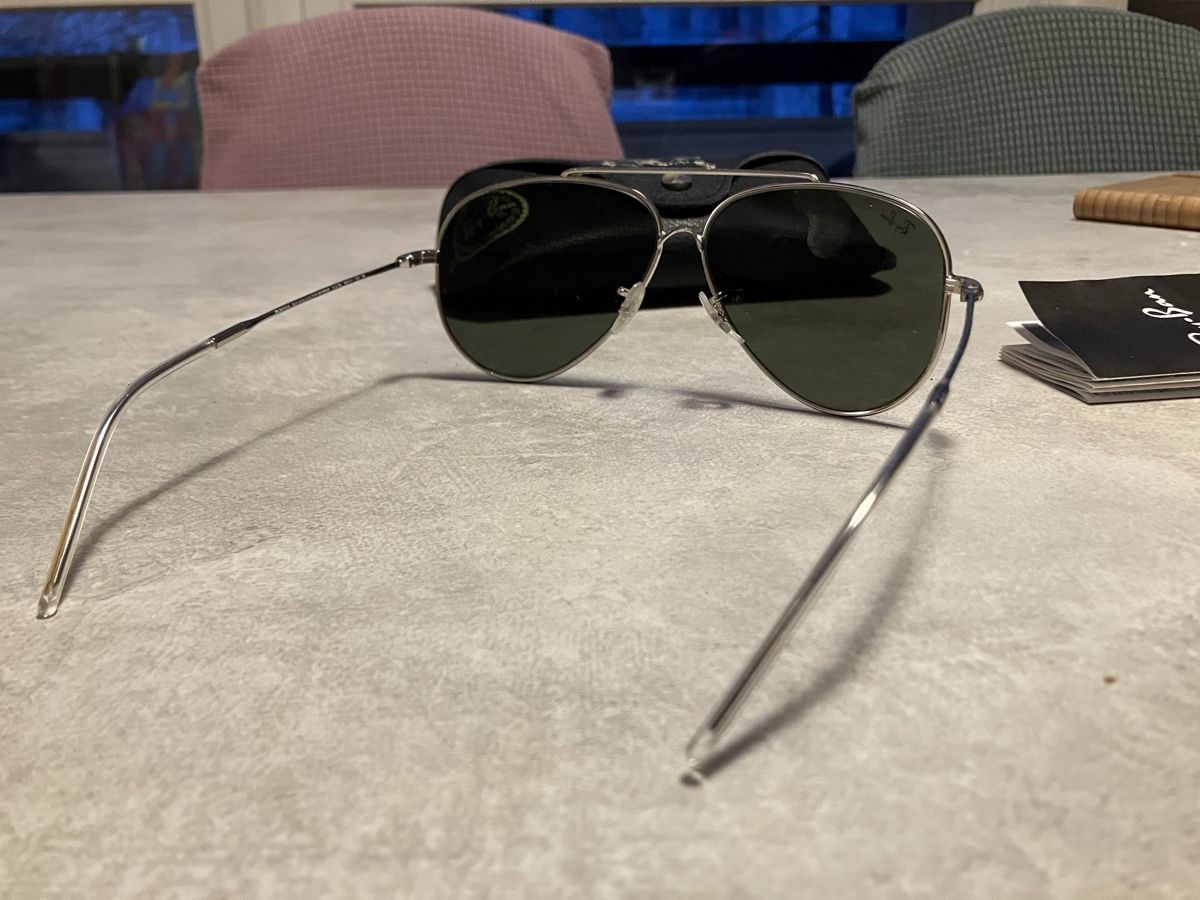Original Ray Ban Lenny Kravitz x Aviator Revers Sonnenbrille (Gebraucht ...