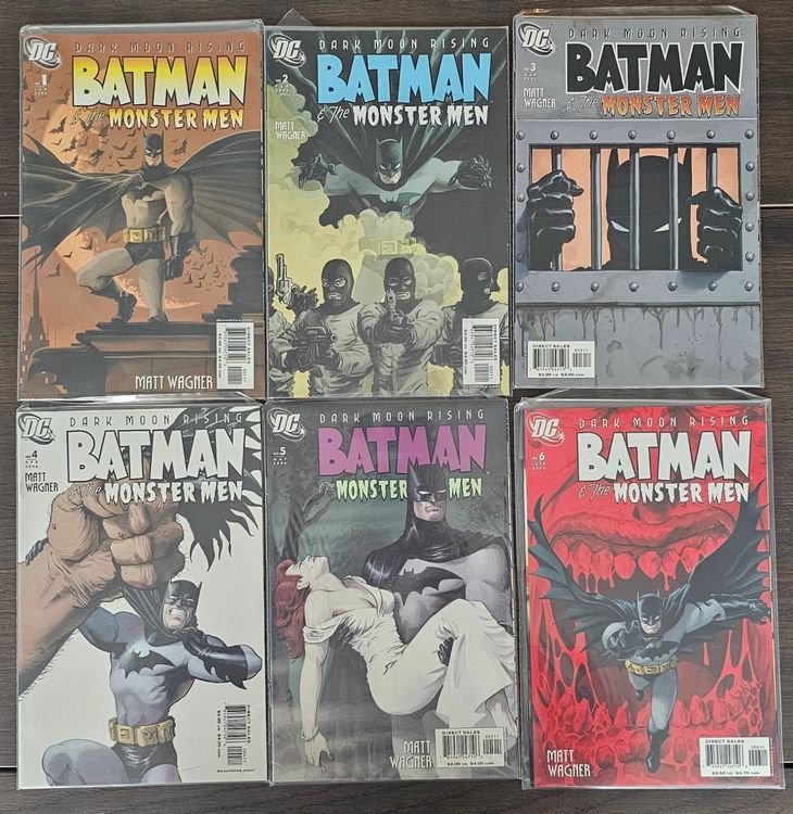 BATMAN AND THE MONSTER MEN #1-6 Complete DC COMICS (Neu (gemäss ...