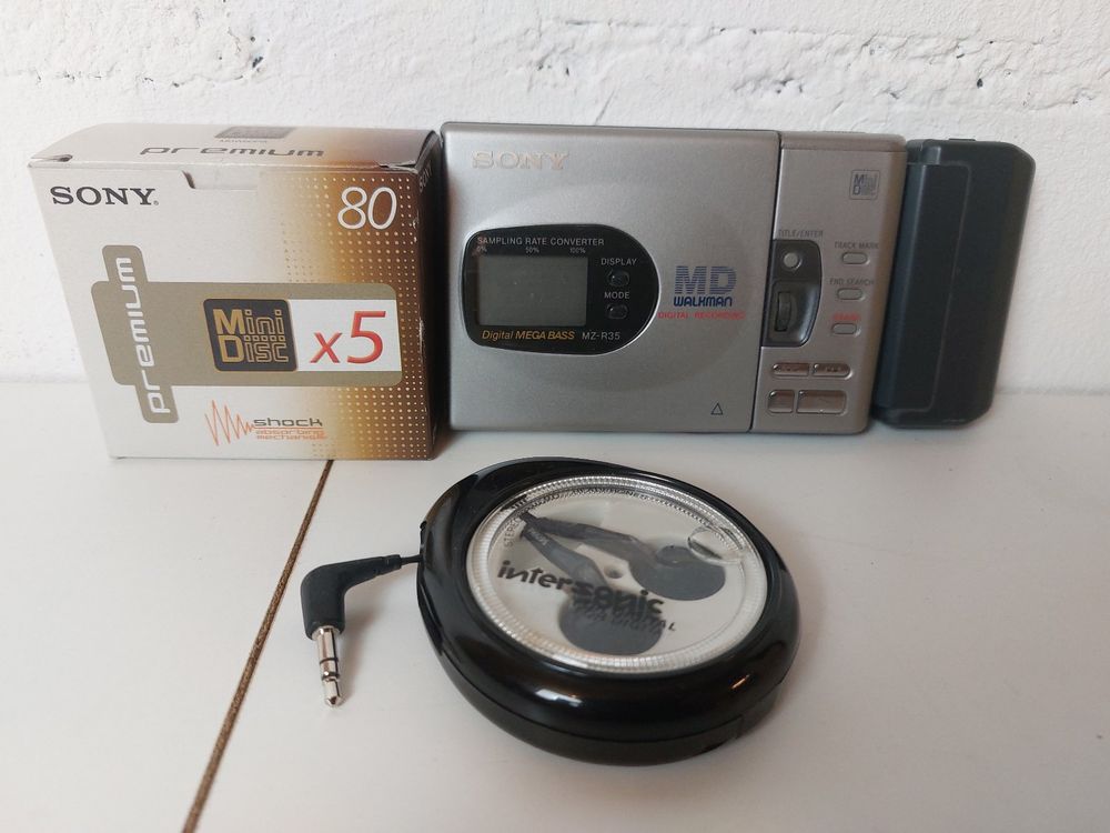 MD Walkman Digital Recording mit Zubehör TOP | Kaufen auf Ricardo