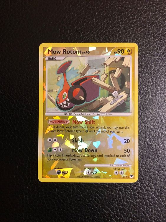 Rising Rivals - Mow Rotom Holo Reverse RT4 Ultra Rare Ab 1 | Kaufen auf Ricardo