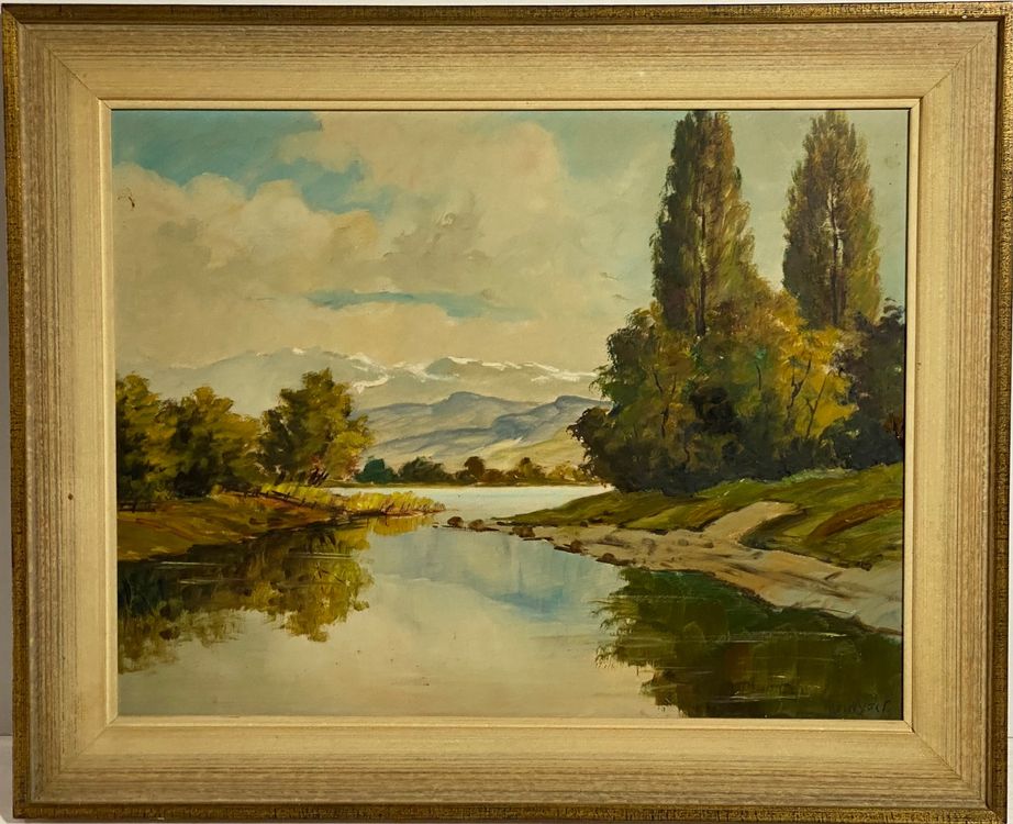 Landschafts gemälde von Wyser (Gebraucht) in Root für CHF 25 – mit ...