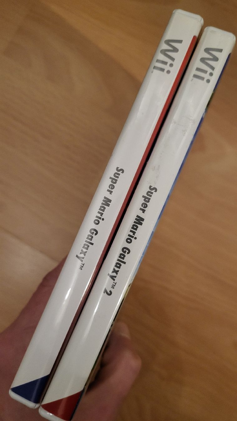 Super Mario Galaxy 1 & 2 / Nintendo Wii Spiele 2x set. (Neu (gemäss ...