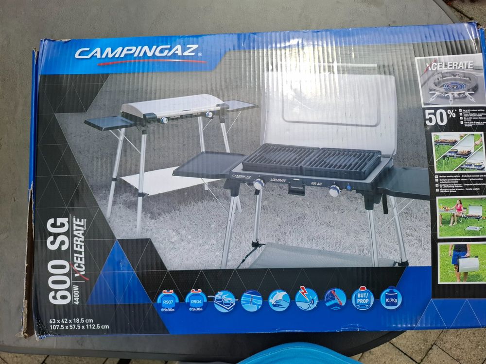 CAMPINGAZ Camping-Kocher/Grill 600 SG, 50 Mbar (Neu und originalverpackt) in Egg b. Zürich für ...