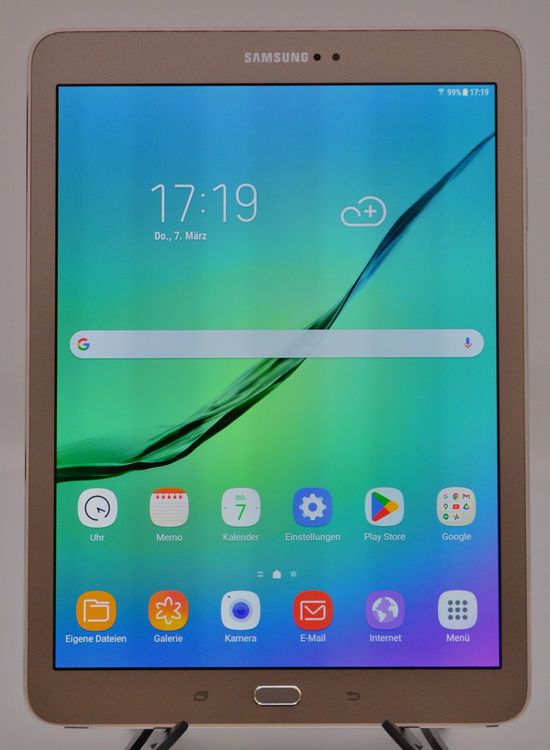 Samsung SM-T813 32 GB Gold Akku sehr Gut! inkl. Hülle (Gebraucht) in ...