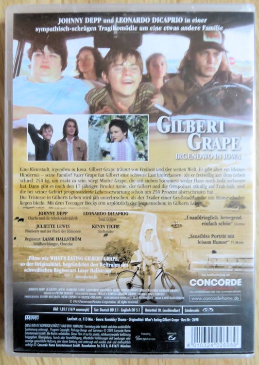 Gilbert Grape DVD | Kaufen auf Ricardo
