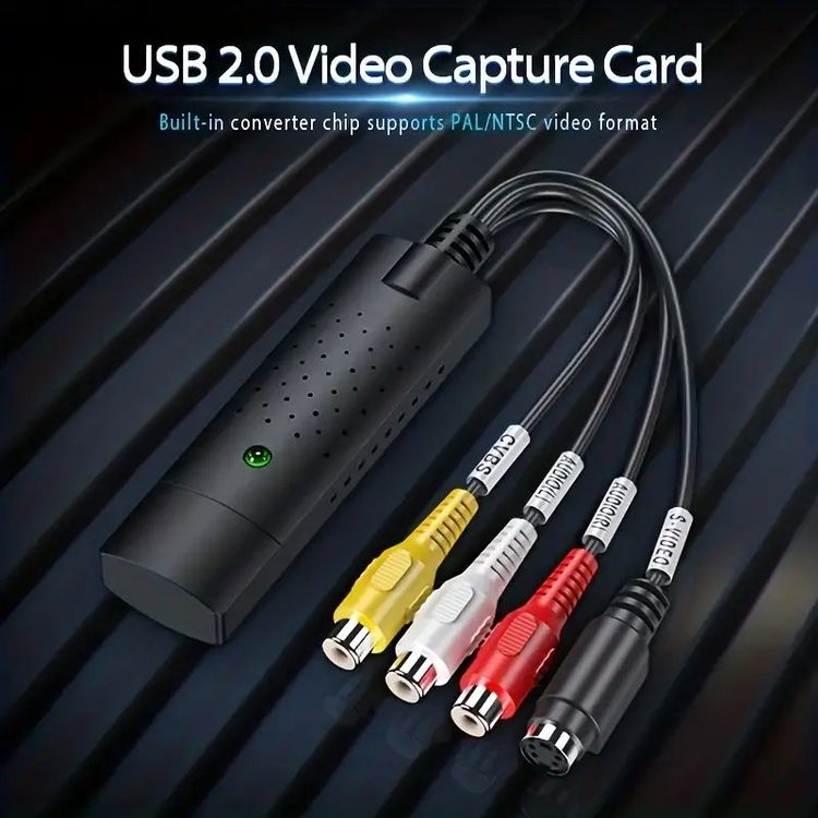 Video Audio Grabber VHS VCR USB Video Capture Card Zu DVD Ko (Neu und ...