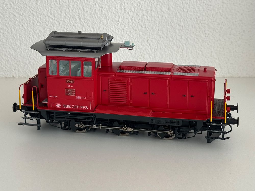 Lok Allmo SBB Em3/3 Diesel rot (Gebraucht) in Goldau für CHF 780 – mit Lieferung auf Ricardo kaufen