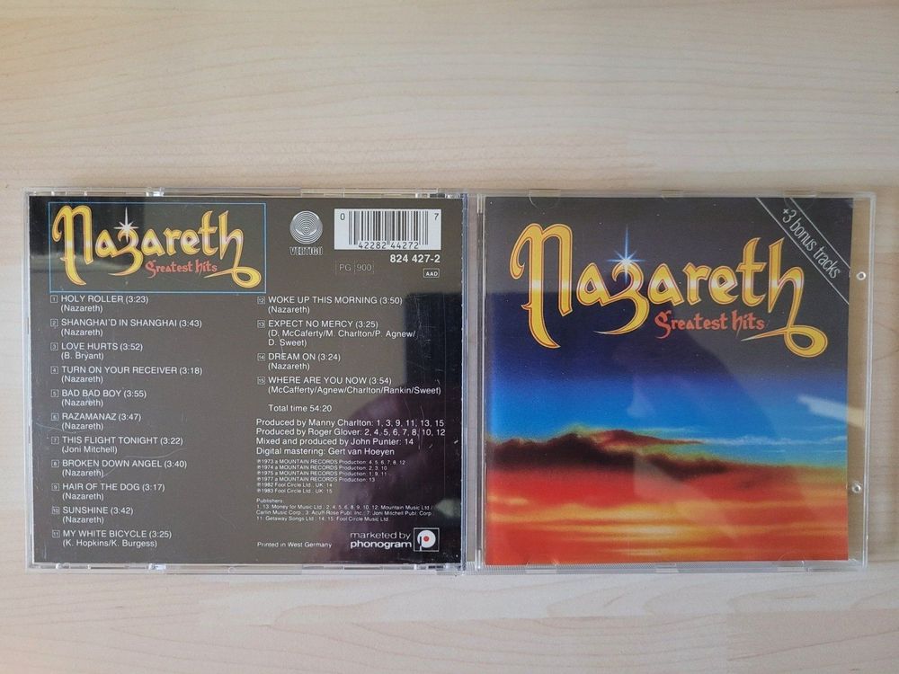 Nazareth - Greatest Hits & 3 Bonus Tracks CD 1983 | Kaufen auf Ricardo