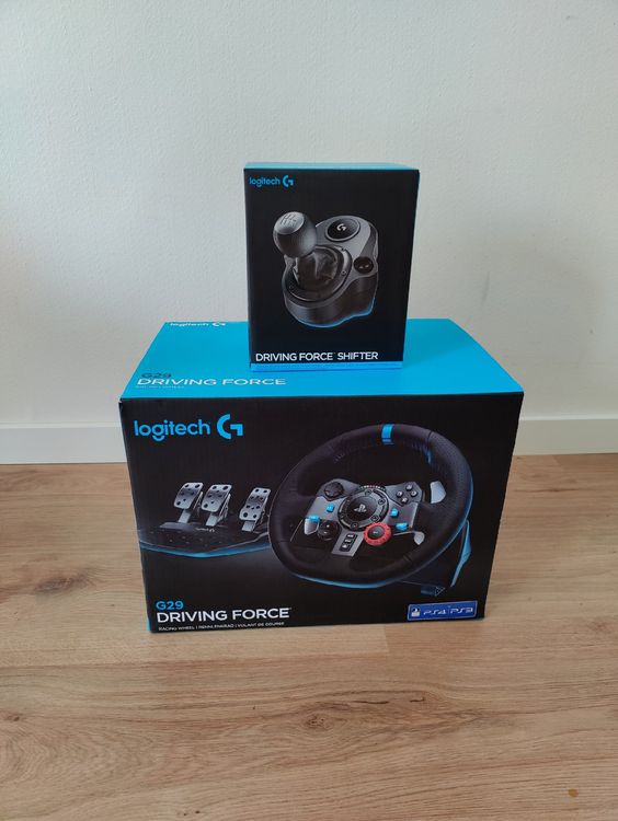 Logitech G29 Driving Force Lenkrad, Pedale und Handschaltung | Kaufen ...