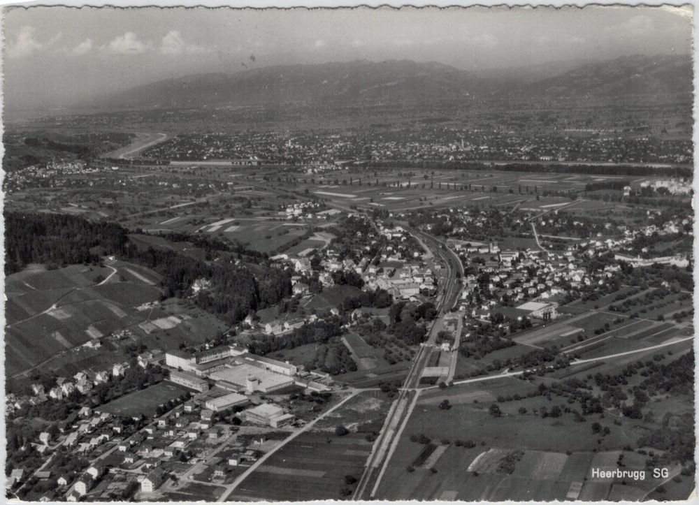 SG 59 Luftbild Heerbrugg 1956 | Kaufen auf Ricardo