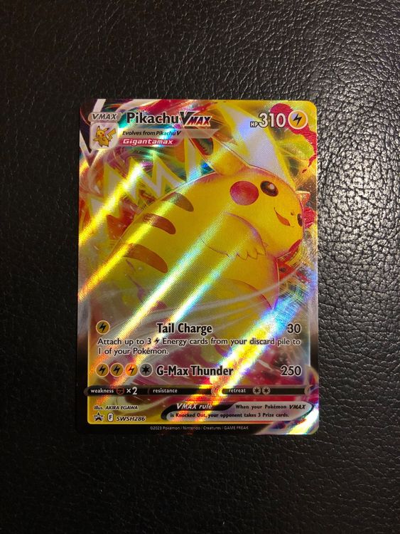 Pikachu Vmax Promo SWSH286 Full Art Ab 1 | Kaufen auf Ricardo