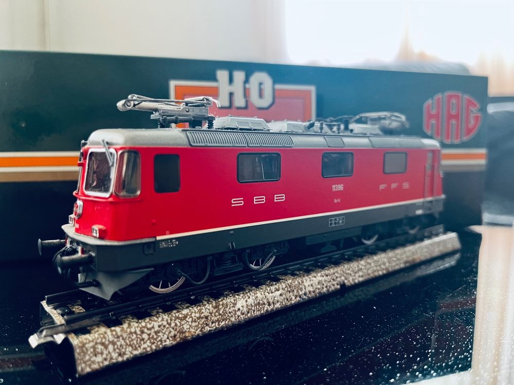HAG Re 4/4 II SBB rot, 11386 ~AC, No. 165 | Kaufen auf Ricardo