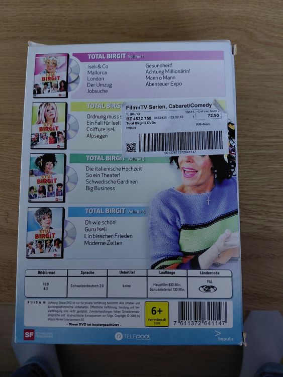 Total Birgit DVD Box Set 1-4, Schweizer Kult, (Gebraucht) in Heimberg ...