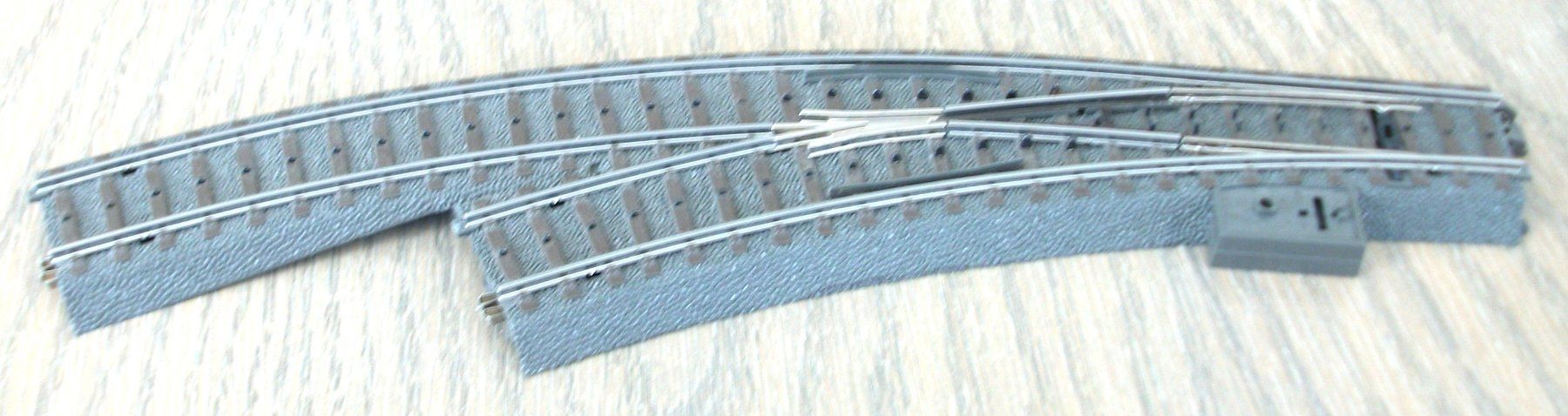 C-Gleis-Bogenweiche 24671 links, 1 Stück gemäss Fotos (Gebraucht) in St ...