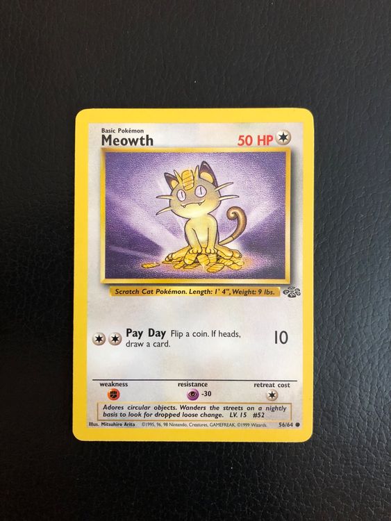 Jungle Meowth 56/64 Ab 1 (Gebraucht) in Paradiso für CHF 1 – mit ...