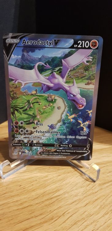 ⭐Pokemon karte Aerodactyl V Alt art⭐ | Kaufen auf Ricardo