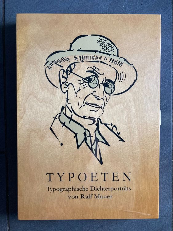 TYPOETEN Typographische Dichterporträts von Ralf Mauer NEU (Neu und originalverpackt) in ...